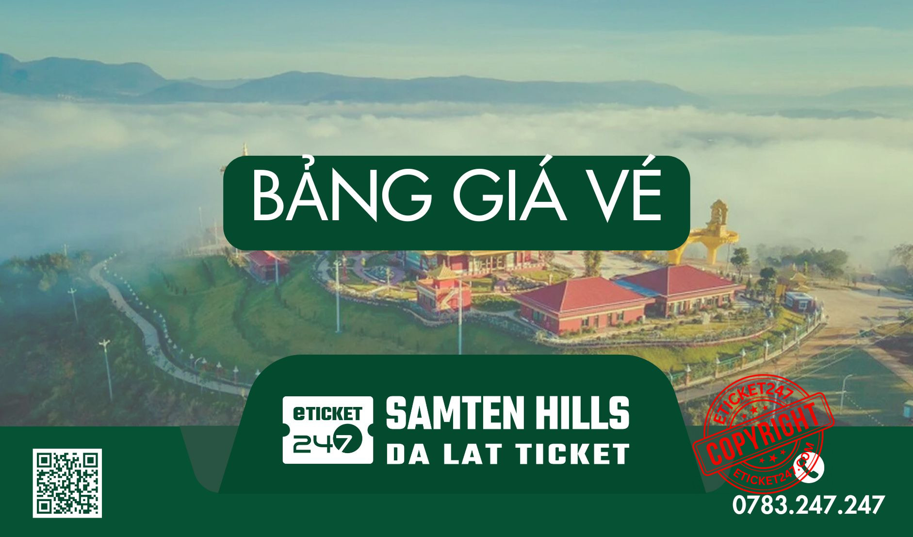 Bảng Giá Vé Samten Hills Đà Lạt Mới Nhất 2026